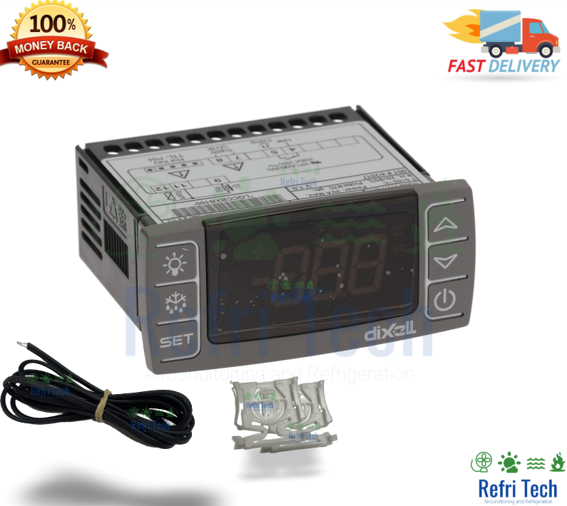Dixell XR20CX-0N0C1 Controller 12V 1 x PROBES NTC Digital thermostat