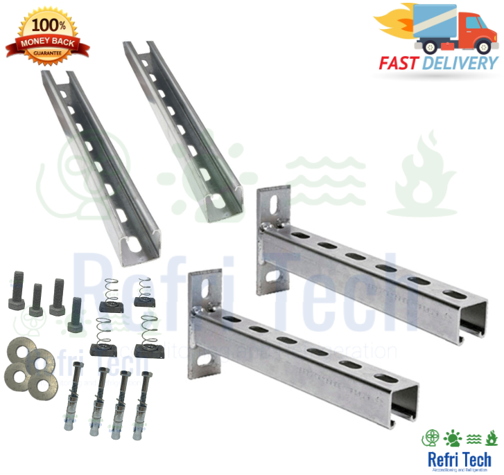 Cantilever Arm Kit - 2 x 600mm Galvanised Cantilever Arms Bracket, Str