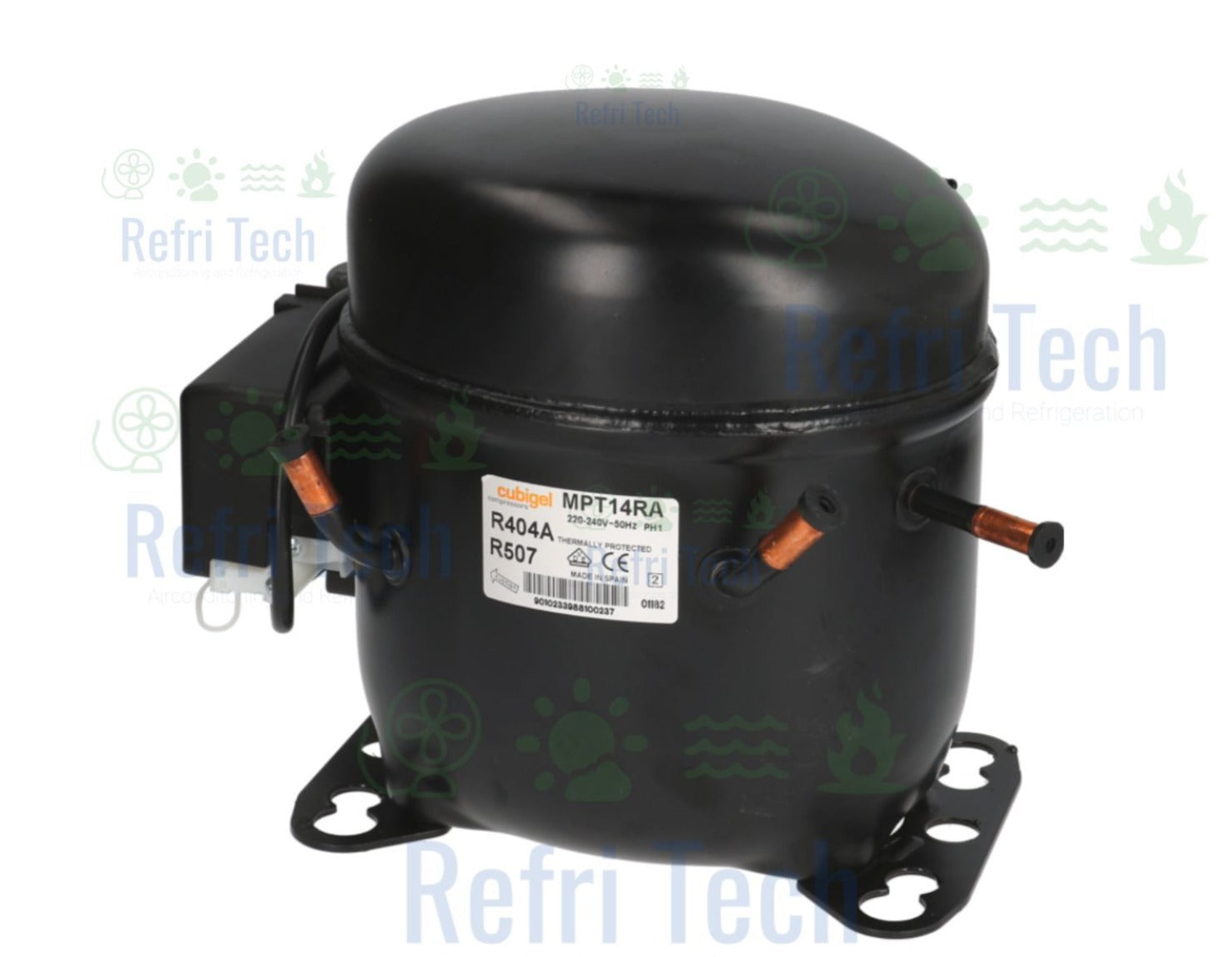 COMPRESSOR CUBIGEL MPT14RA R404a HMBP 14,32cc CSR